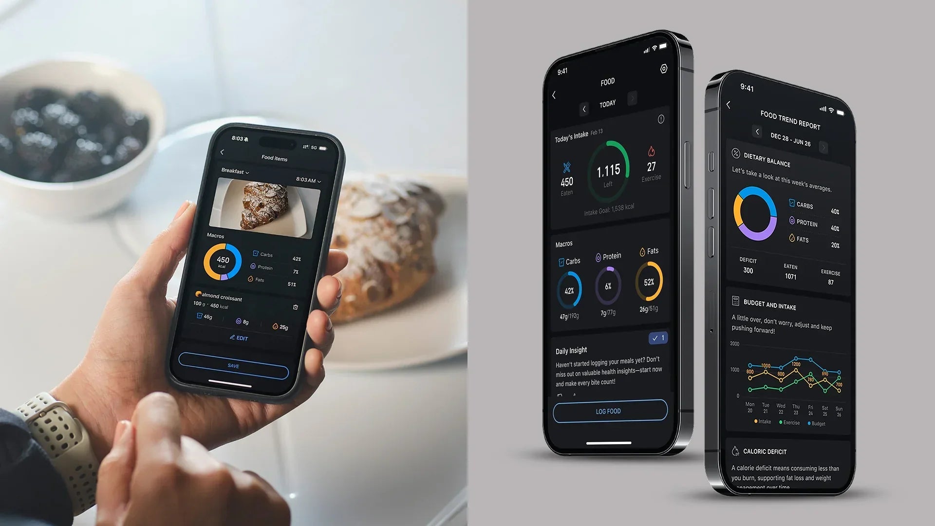 Snap, Log, Achieve: Track Your Food with Zepp